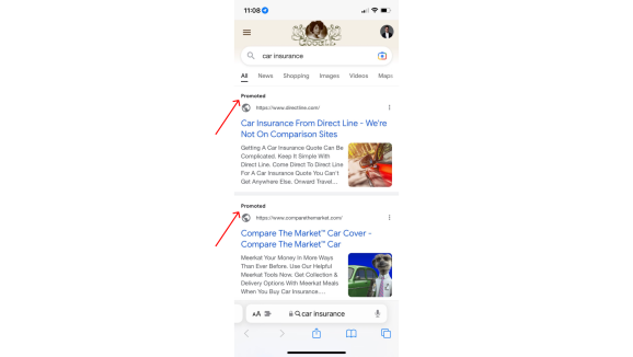 Google тестирует новые ярлыки «Реклама» и «Продвигаемый» — Топвизор–Журнал